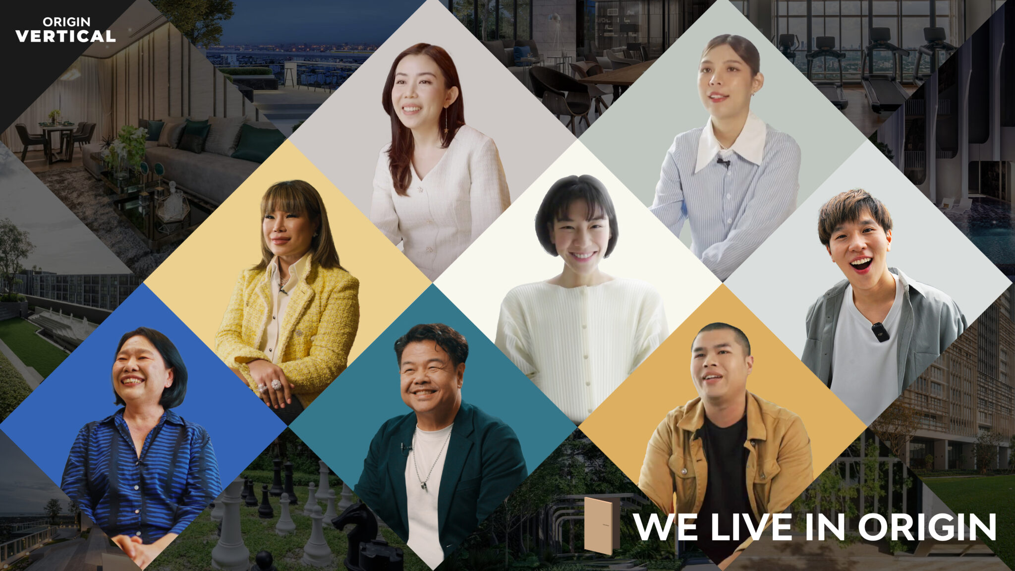 ทำไมใครๆ ก็เลือกอยู่คอนโดมิเนียม ORIGIN VERTICAL โปรเจกต์ #WE LIVE IN ORIGIN มีเฉลย