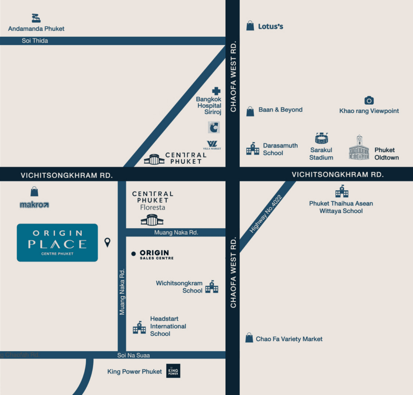 ออริจิ้น เพลส เซ็นเตอร์ ภูเก็ต | Origin Place Centre Phuket